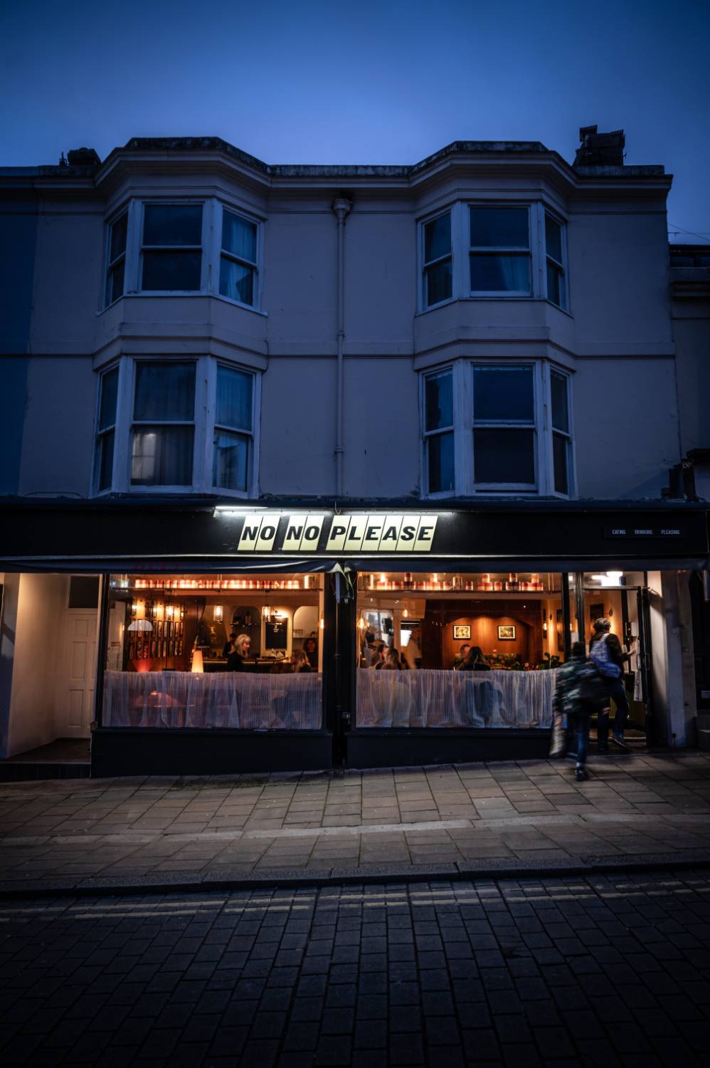 No No Please – Eating Drinking Pleasing – Brighton